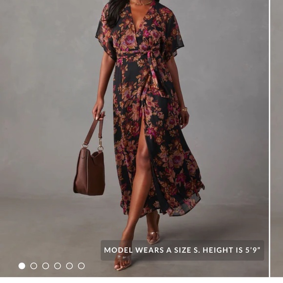 Vici | Dresses | Vici Wrap Maxi Dress | Poshmark